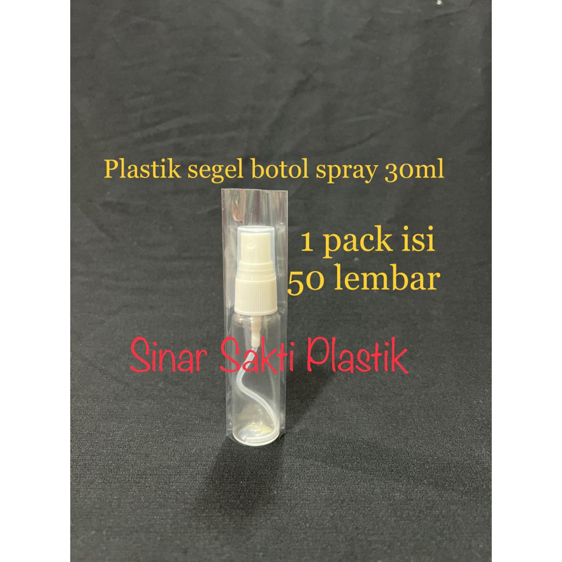 Jual Plastik segel botol spray 30ml 1 pack isi 50 lembar | Shopee Indonesia