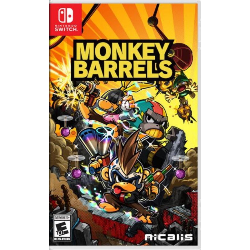Jual Nintendo Switch Monkey Barrels (Asia/English) | Shopee Indonesia