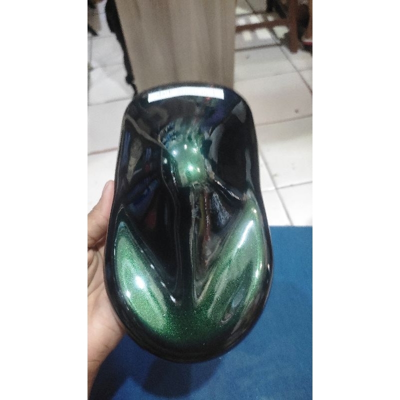 Jual Cat Drak Green Metallic | Cat Hijau botol | Cat Automotif | Cat ...