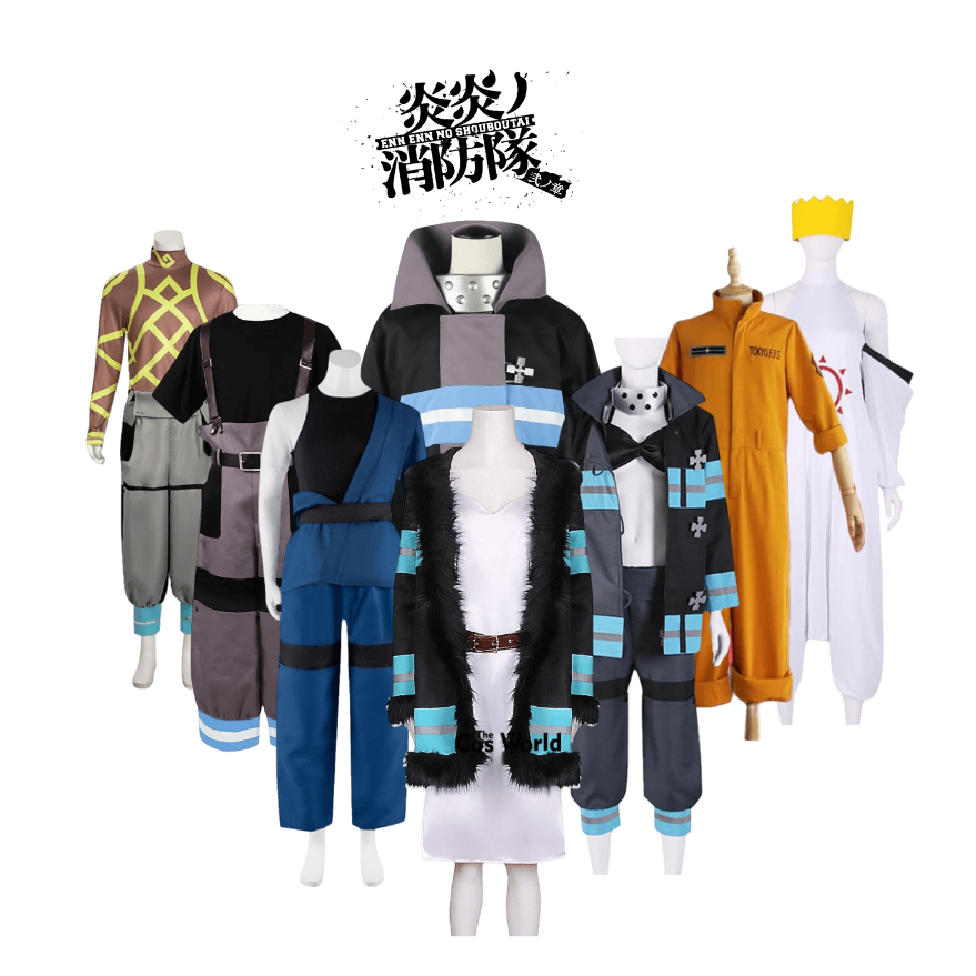 Jual cosplay Fire Force Enen No Shoubotai/Enn Enn No Shoubotai Shinra ...