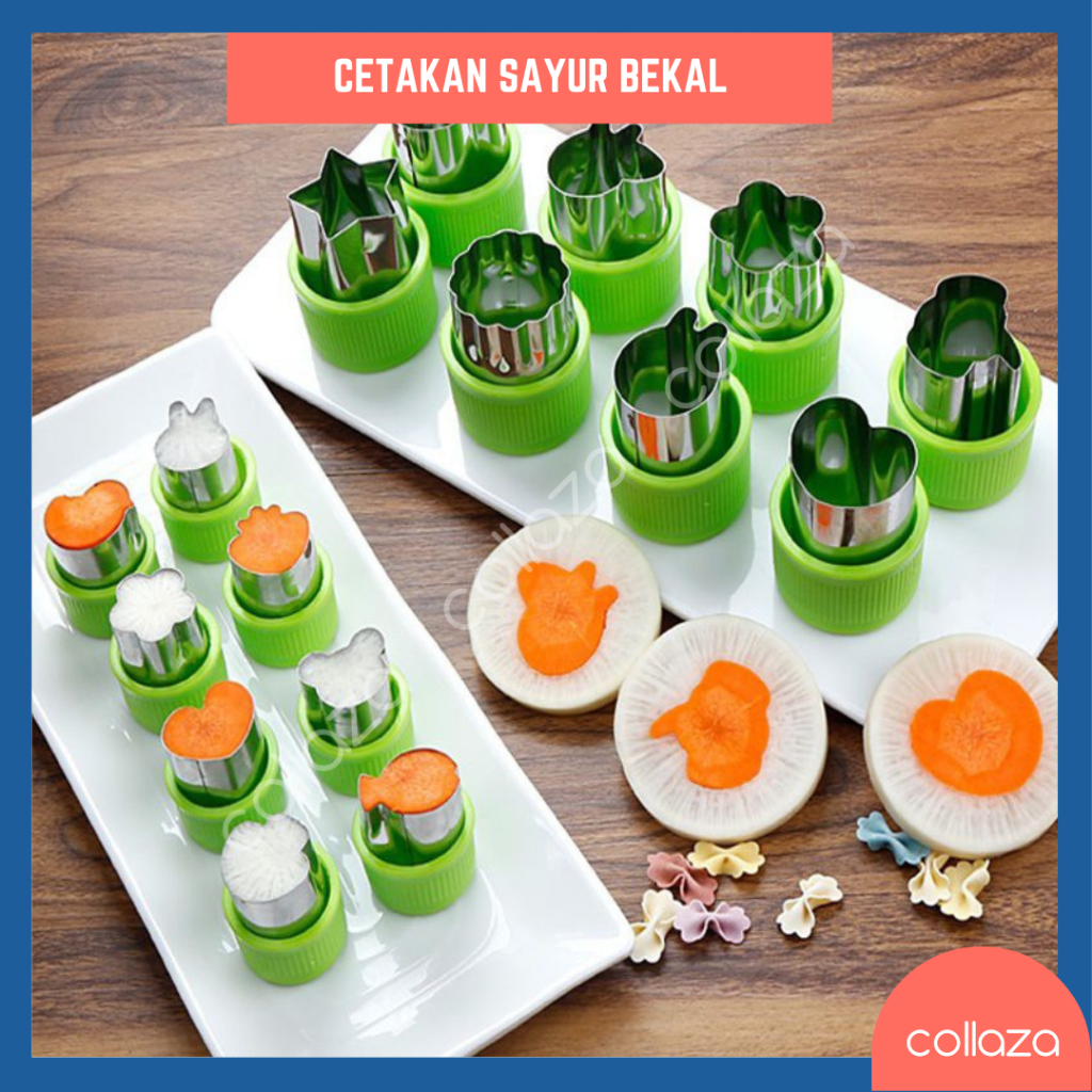 Jual Cetakan Sayur Bento 1pcs / Cetakan Sayur Bekal Anak / dekorasi ...