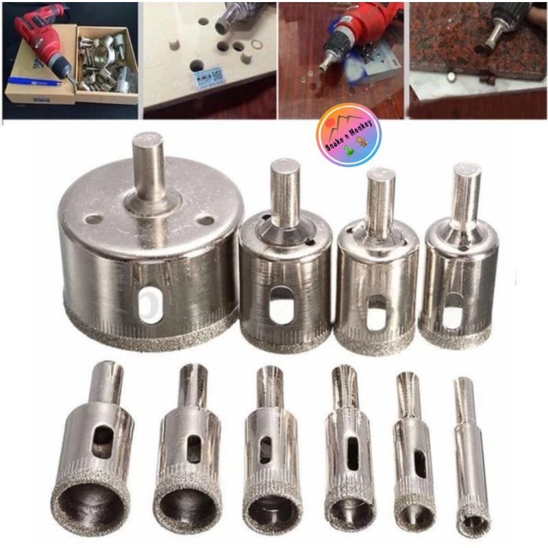 Jual Mata Bor Plong Kaca Keramik Granit Marmer 8 mm (Harga Perbiji ...