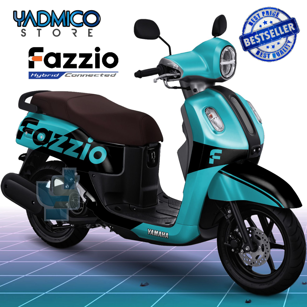 Jual Decal Fazzio Full Body - Stiker Motor Fazzio Full Body - Decal Hologram Yamaha Fazzio Full ...