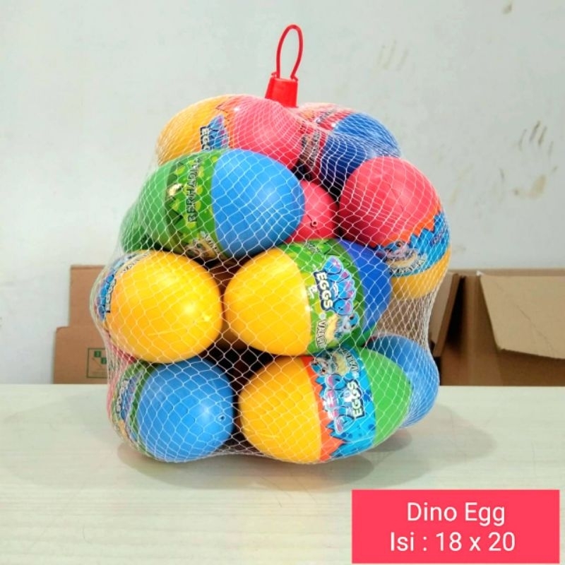 Jual Permen Cemilan Snack Dino Egg Telur Dinosaurus Jumbo Mainan Anak ...