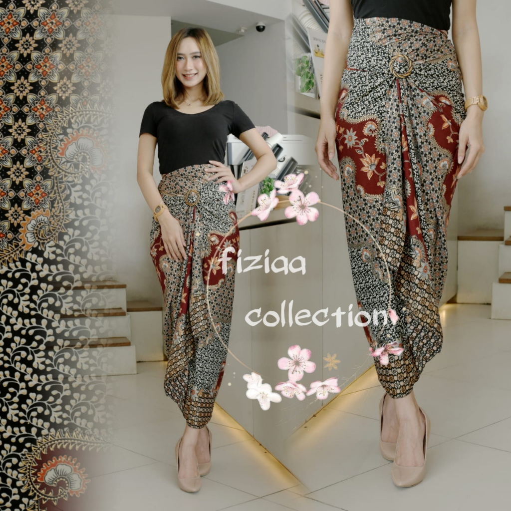 Jual Rok Lilit VOL.1 Bawahan Batik Modern Rok Lilit Fiziaa_collection ...