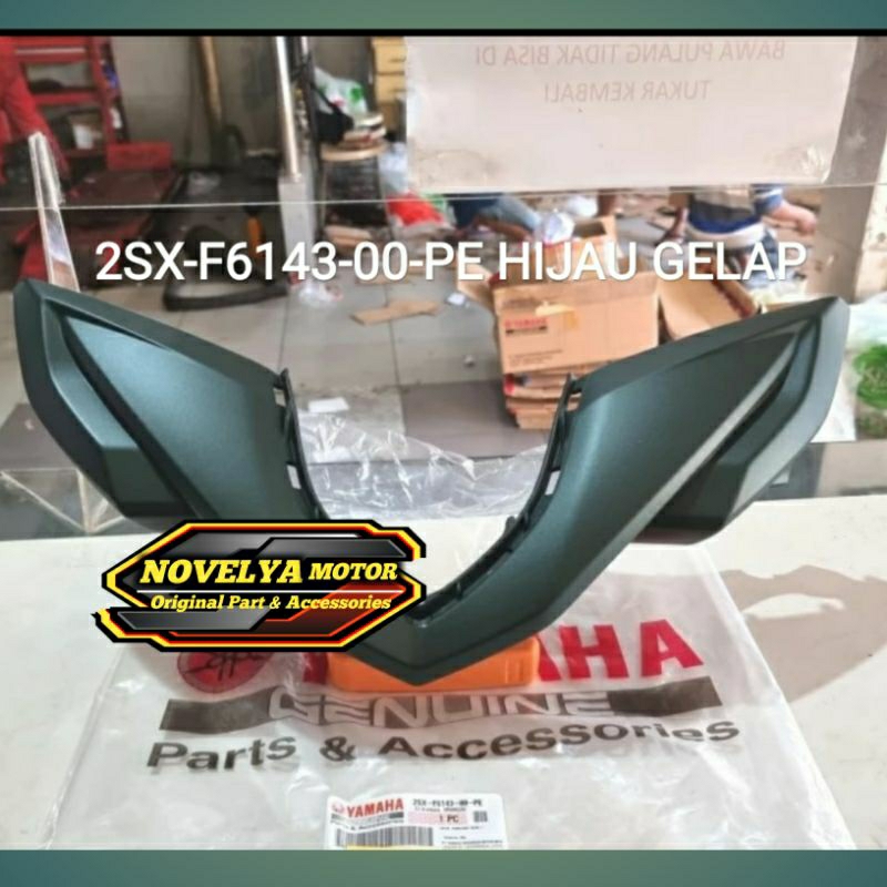 Jual COVER HANDLE UPPER BATOK LAMPU DEPAN SOUL GT 125 SOUL GT125 ORI ...