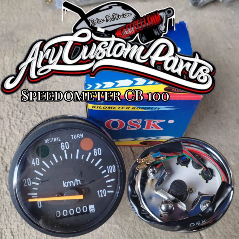 Jual Speedometer spidometer bulat cb 100 rx king japstyle caferacer scrambler w175 tiger ...