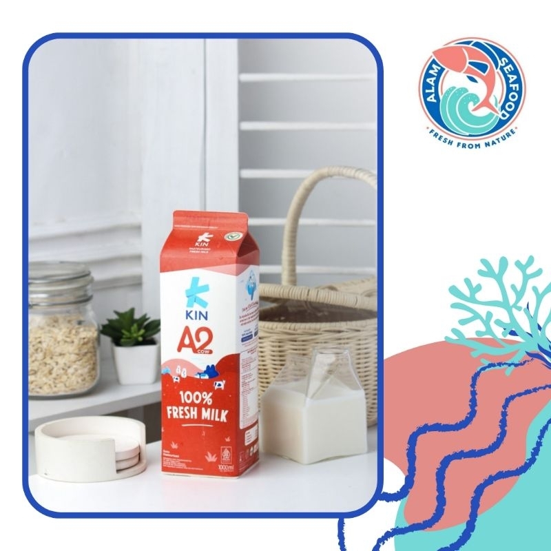 Jual Susu Kin Fresh Milk Pasteurisasi 1L | Shopee Indonesia