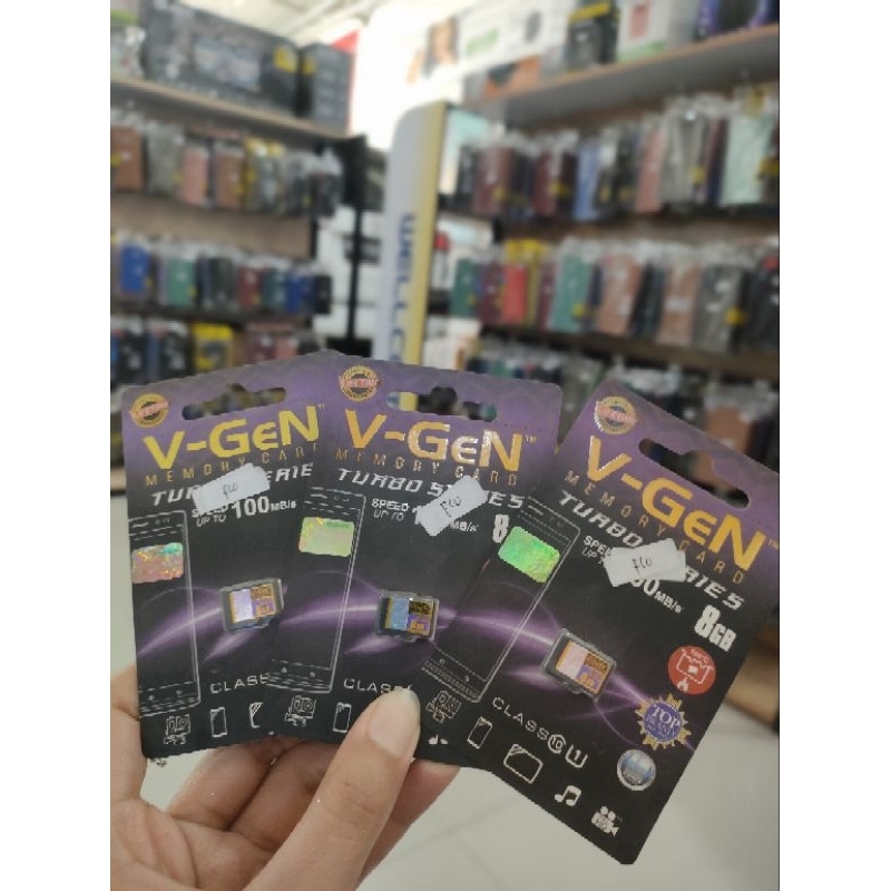 Jual V-Gen micro SD V-GEN 8GB Class 10 Turbo SERIES Memory Card V-GEN ...