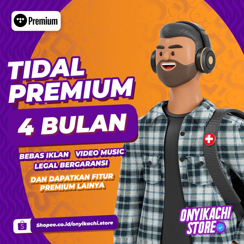 Jual TIDAL PREMIUM PROMO 1 BULAN | Shopee Indonesia