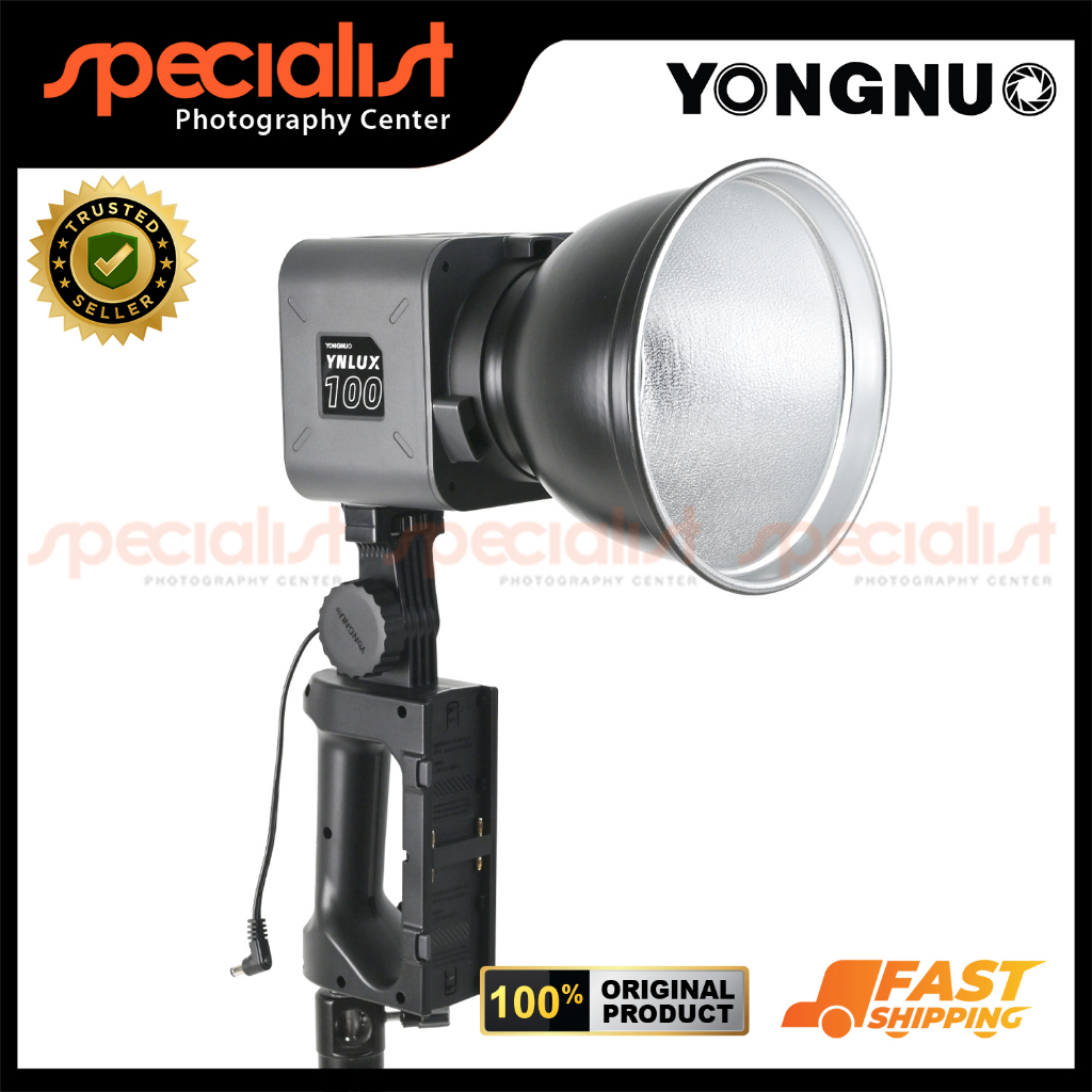 Jual Yongnuo YNLUX100 Handheld LED Video Light Bi Colour | Shopee Indonesia