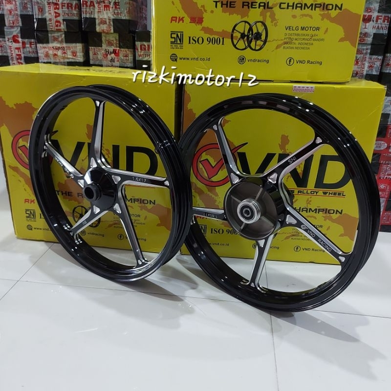 Jual VELG RACING VND JUPITER Z/VEGA Z1 /FIZ R SIZE 17 140/160 MOTIF ...