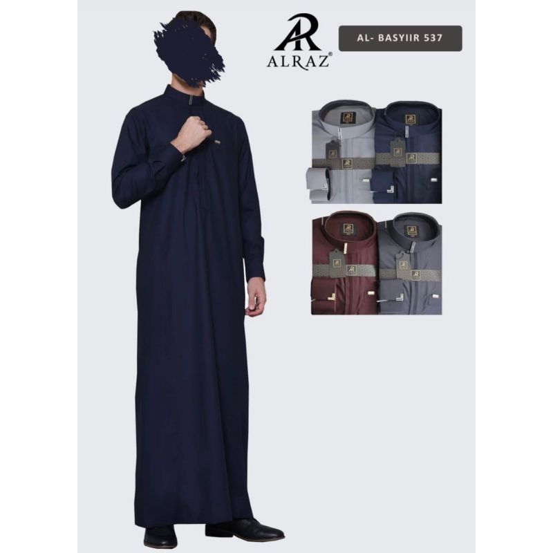 Jual Jubah Alraz Model AlBasyir Manset | Shopee Indonesia