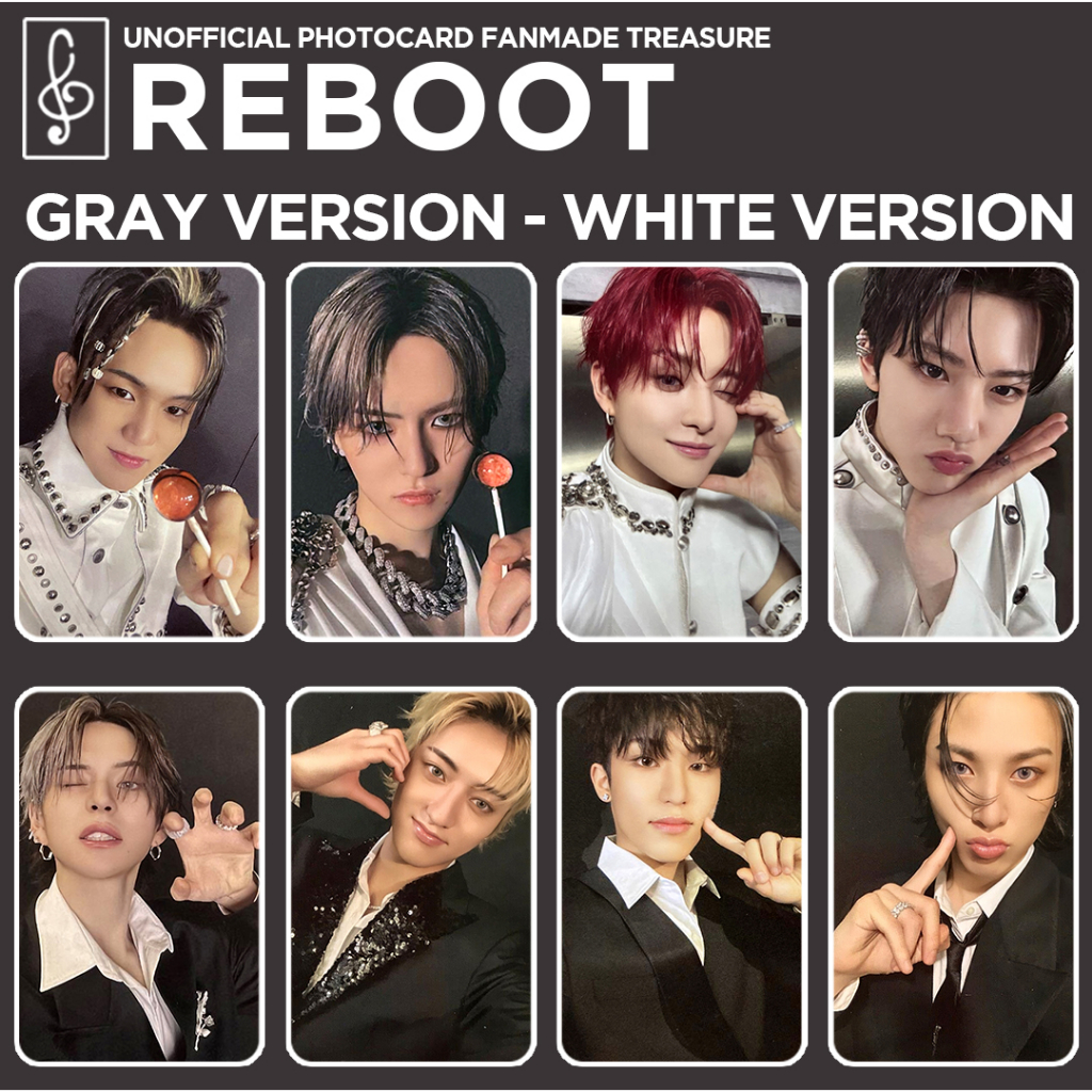 Jual [TREASURE] REBOOT PHOTOCARD UNOFFICIAL | Shopee Indonesia