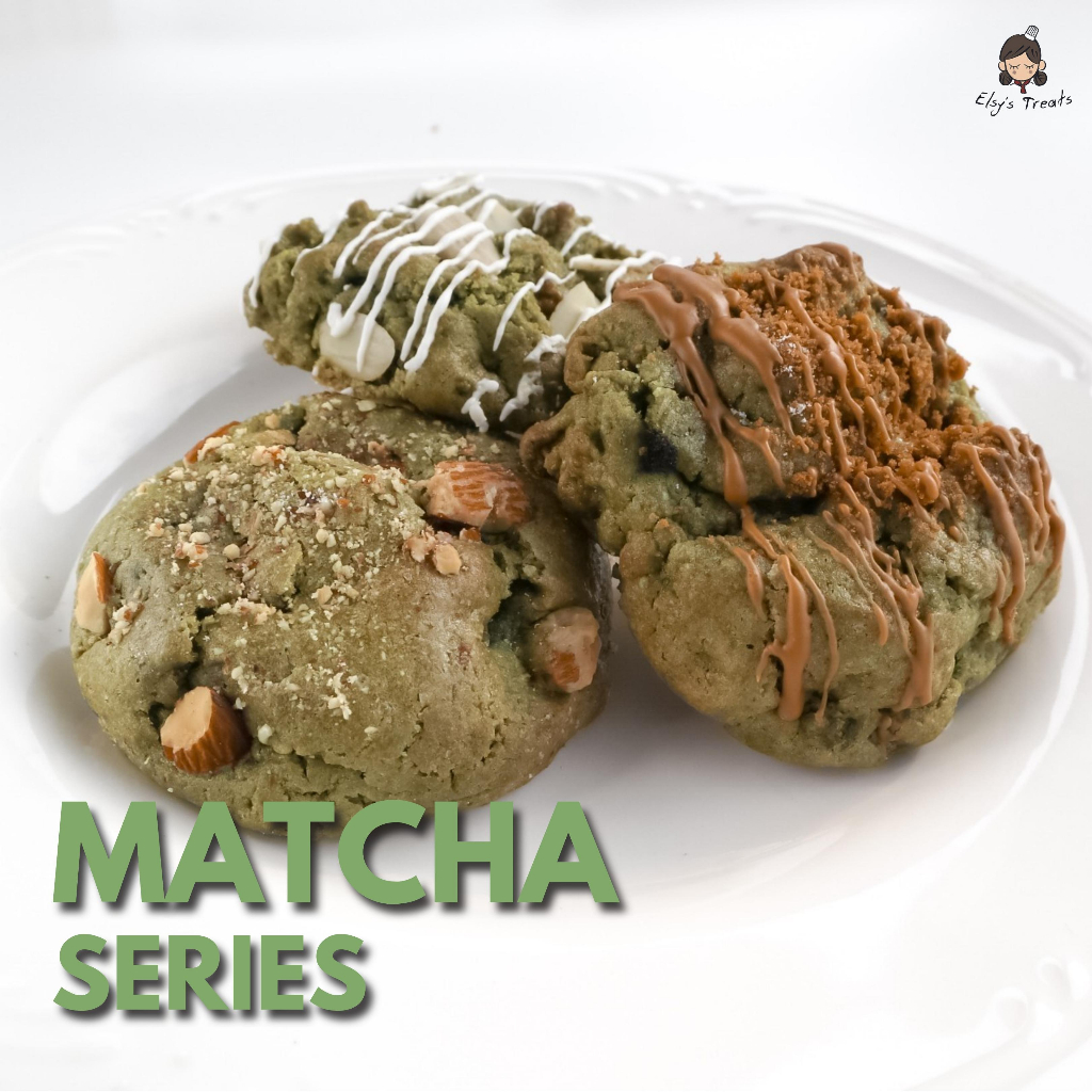 Jual Matcha Soft Cookies Series by elsy.treats | Shopee Indonesia