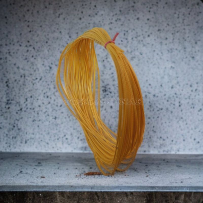 Jual TALI KUNING//TALI ANYAMAN// PANJANG 6 METER//80LEMBAR | Shopee ...