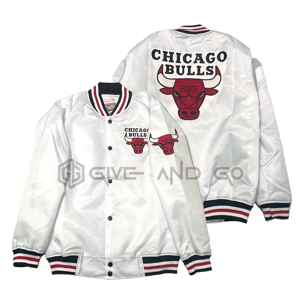 Jual JUMPSHOT Jaket Varsity Basketball Vintage - NBA Chicago Bulls ...