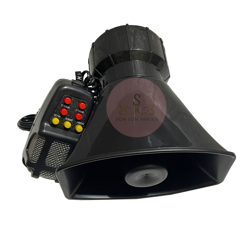 Jual Klakson TOA 7 Suara 12 Volt + Microphone Universal Semua Motor ...