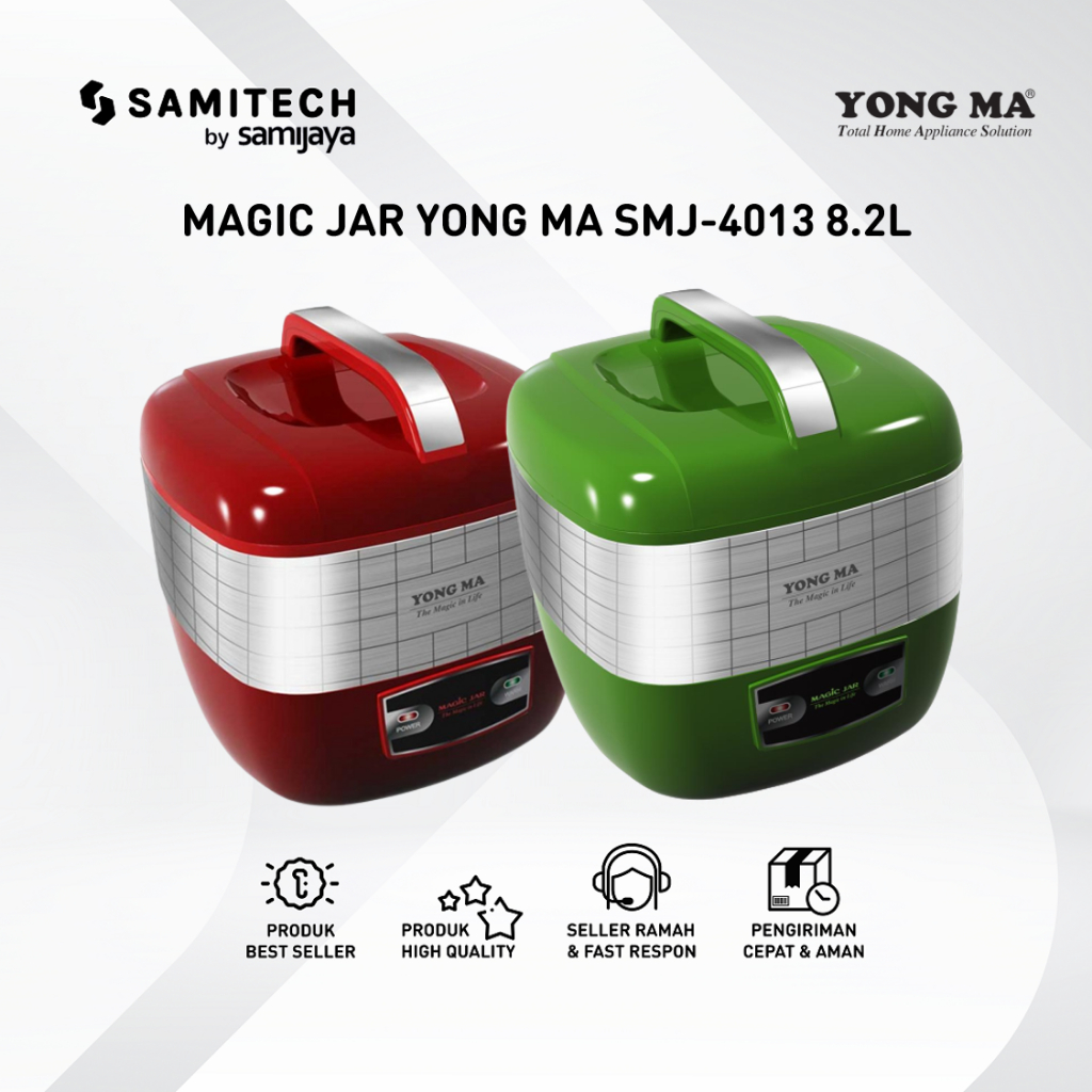 Jual PENGHANGAT NASI MAGIC JAR YONG MA YONGMA YMJ-401 SMJ-4013 8.2L BERGARANSI | Shopee Indonesia