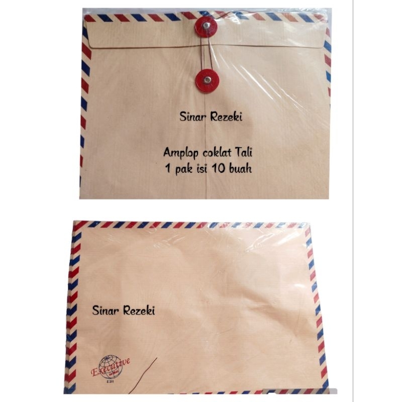 Jual 10 buah!! E311!! Amplop tali/amplop coklat tali/amplop E311 | Shopee Indonesia