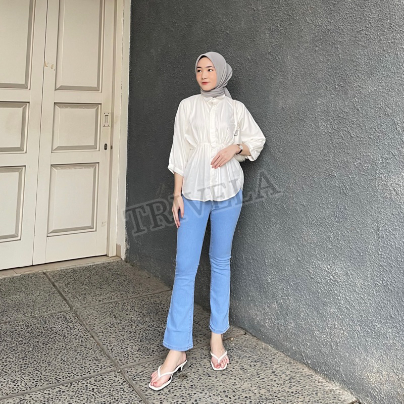 Jual Loose Cutbray Stretch Highwaist Wanita 27-38 - Celana Jeans ...