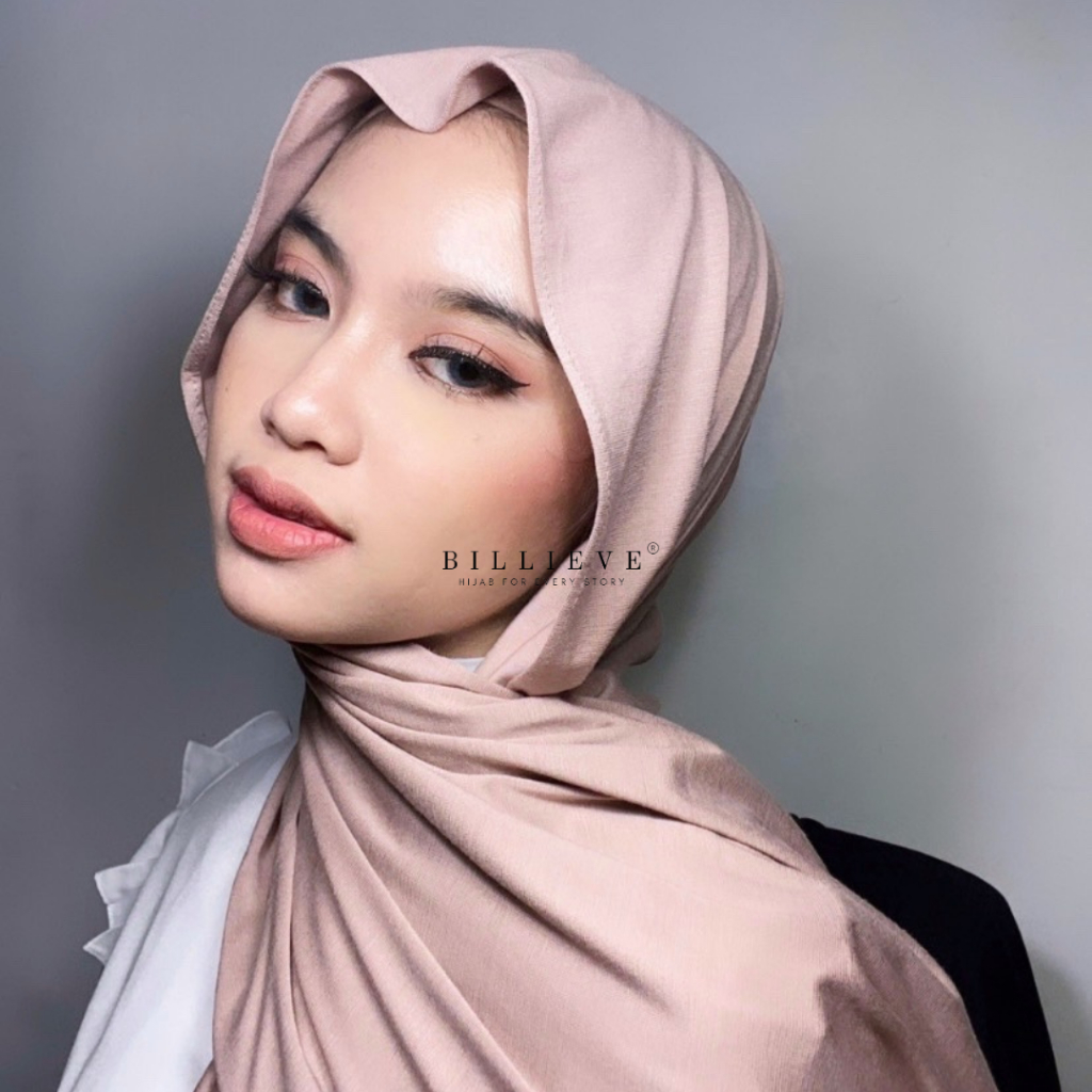 Jual PASHMINA KAOS BILLIEVE | PASHMINA RAYON | HIJAB RAYON PREMIUM ...