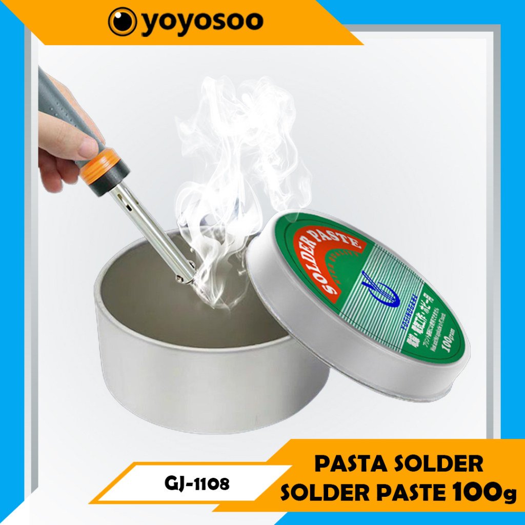 Jual SOLDERING PASTE FLUX 100 GRAM & TIMAH / PASTA SOLDER TIMAH ...