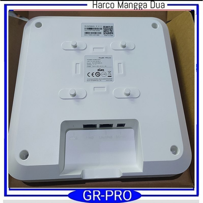 Jual ruijie rg-rap 2260(G) reyee wifi 6 access point dual band gigabit ...