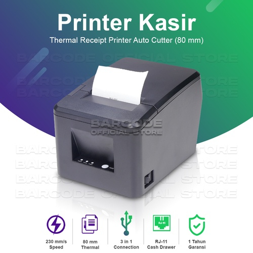 Jual HPRT TP80BE Receipt Printer Termal Cetak Nota Penjualan Ritel ...
