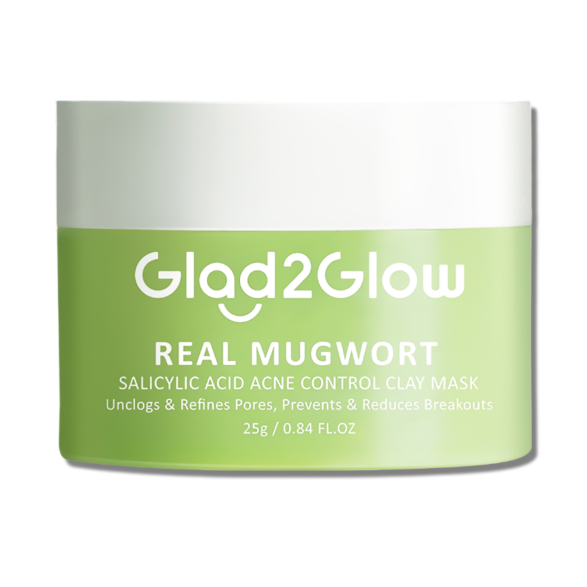 Jual GLAD2GLOW REAL MUGWORT MASK SALICYLIC ACID - Clay Stick | Clay Mask | Shopee Indonesia