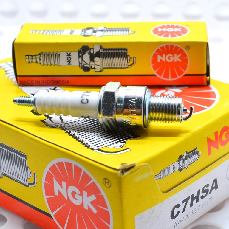 Jual BUSI 4 TAK NGK C7HSA C7 4 TAK 4T GRAND JUPITER MIO VEGA SMASH WIN ...