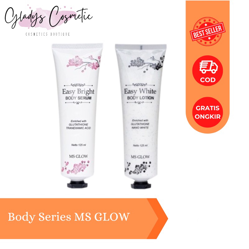 Jual PAKET BODY LOTION MS GLOW / BODY LOTION EASY MS GLOW | Shopee ...
