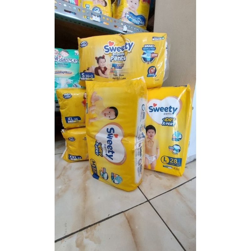 Jual Popok sweety silver/brozen | Shopee Indonesia