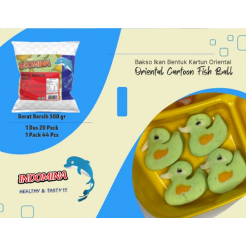 Jual Indomina Oriental Cartoon (Bentuk Bebek) 500 gr | Shopee Indonesia