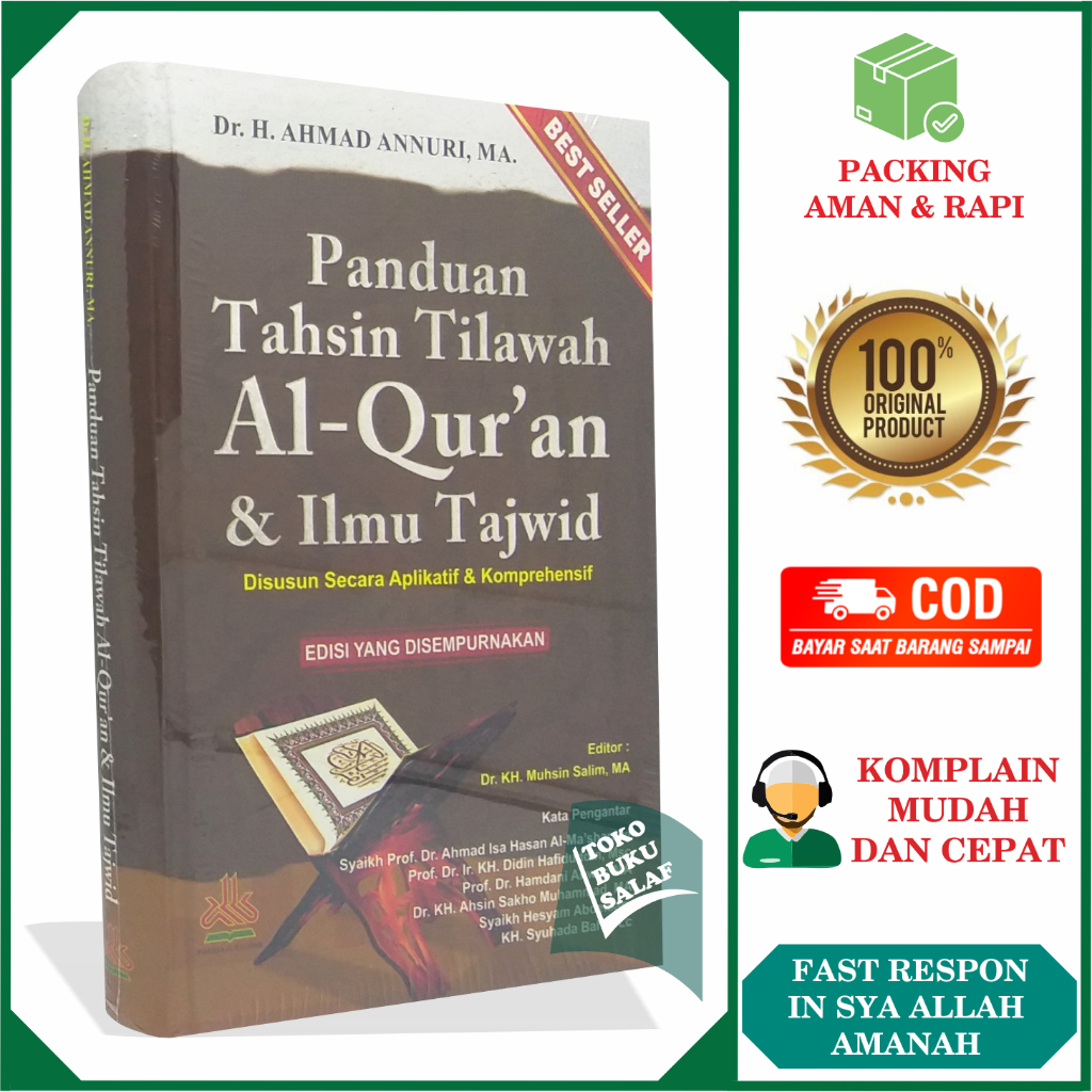 Jual Panduan Tahsin Tilawah Al-Quran dan Ilmu Tajwid EDISI YANG ...