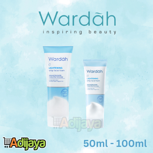 Jual Wardah Lightening Whip Facial Foam - Facial Wash dengan Advanced ...