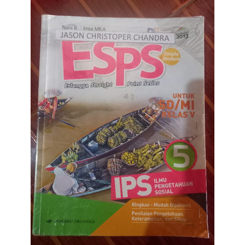 Jual Buku ESPS IPS kelas 5 SD | Shopee Indonesia