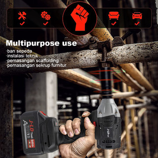 Jual JLD Tools 88s 88V Buka Baut Cordless impact wrench 1 batrei ...