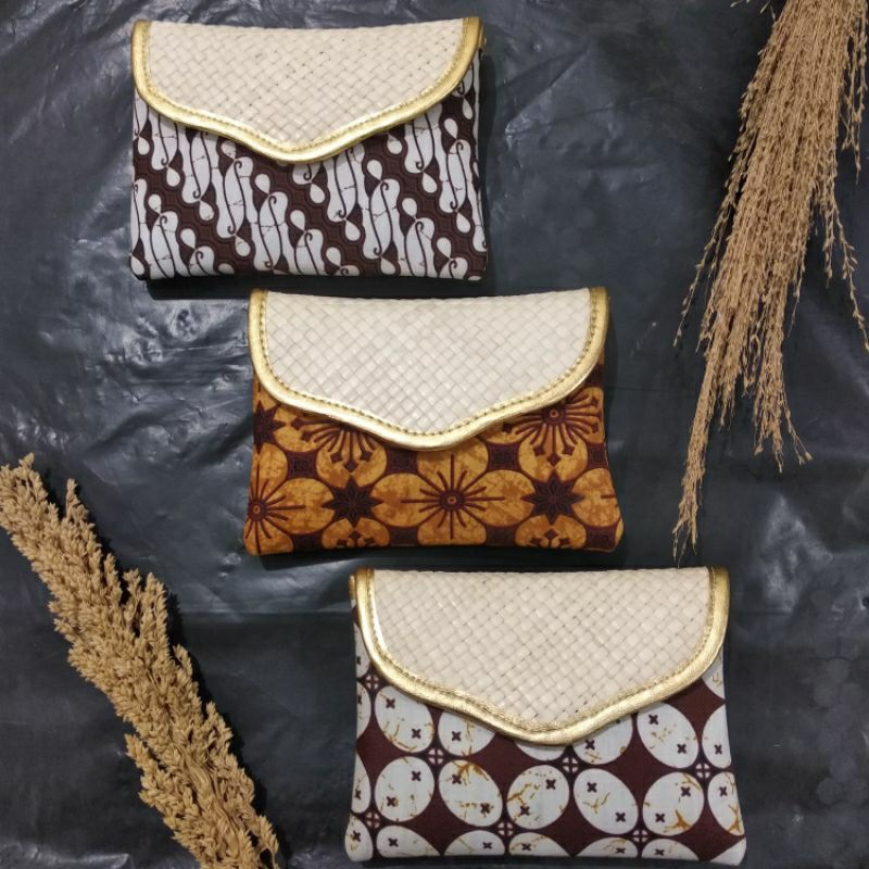 Jual Dompet Koin Mini Pandan Batik /Dompet Souvenir Acara Wedding Pengajian | Shopee Indonesia