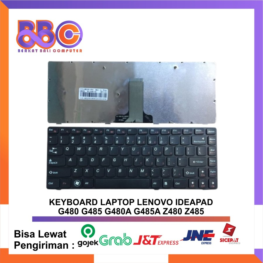Jual Keyboard Laptop LENOVO G480 G485 G480A G485A Z480 Z485 | Shopee ...