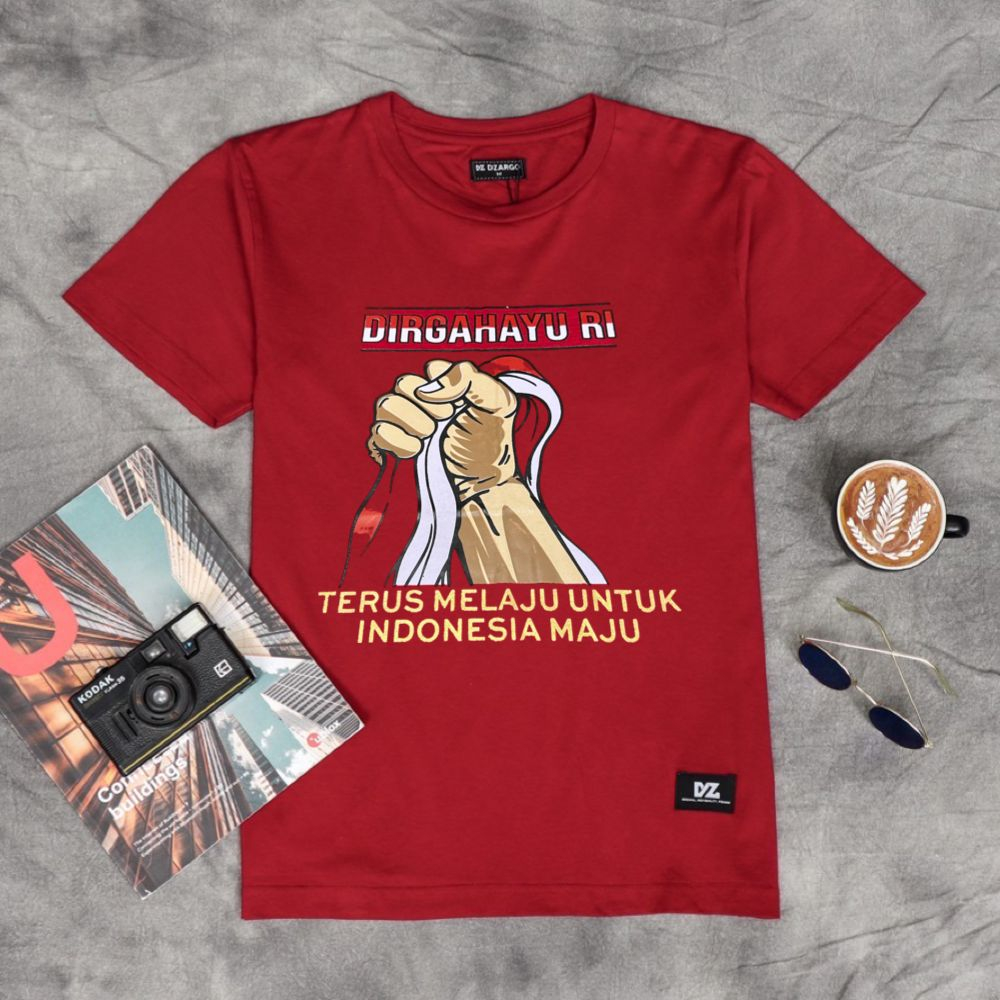 Jual KAOS DISTRO PRIA WANITA TEMA DIRGAHAYU RI 17 AGUSTUSAN GARUDA ...