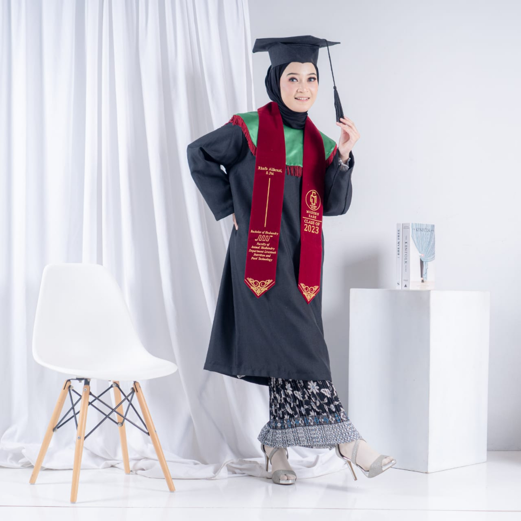 Jual ( MODERN SASH )PROSES CEPAT- Graduation Stole / Slempang Selempang ...