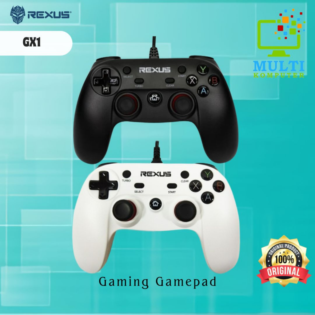 Jual Rexus Gladius GX1 Pro Stick Gaming Gamepad Controler USB PC ...