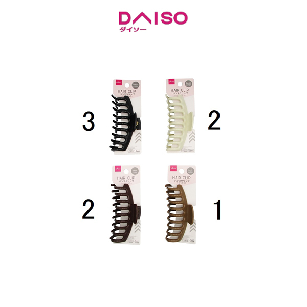 Jual Daiso Claw clip (Basic color) | Shopee Indonesia