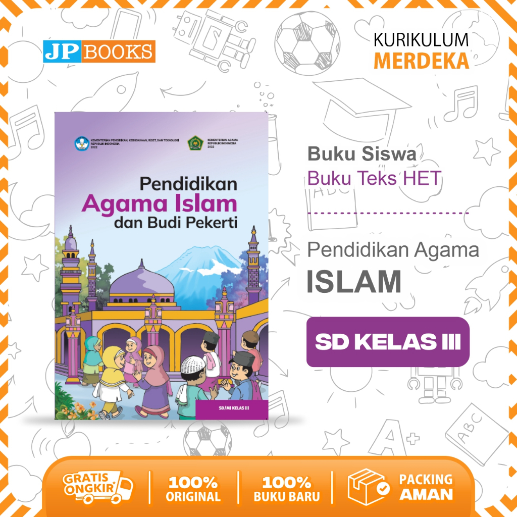 Jual JP Books – Buku Siswa Teks Het Kurmer Sekolah Agama Islam Sd Kelas 3 - Kurikulum Merdeka ...