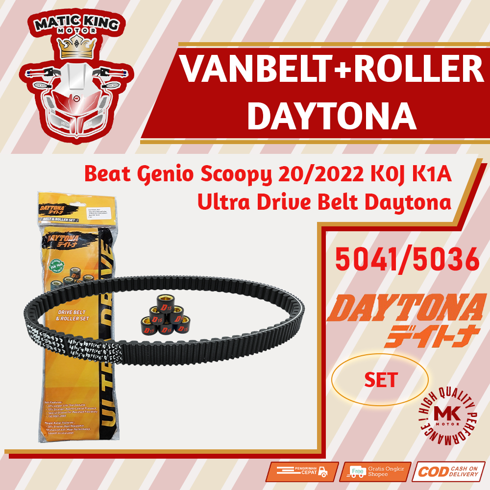 Jual Vanbelt SET assy Honda Genio Beat Deluxe New Scoopy ESP 2020 Up ...