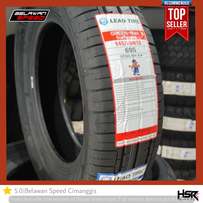 Jual BAN MOBIL TUBLES UNTUK WULING AIR EV UKURAN 145 70 RING 12 ...