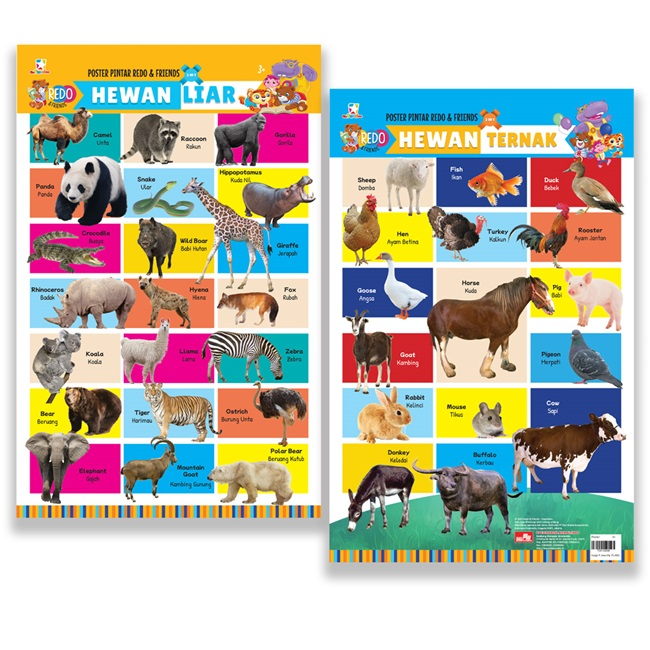 Jual Gramedia Bandung TSM - Opredo 2 in 1 Poster Pintar Redo & Friends ...