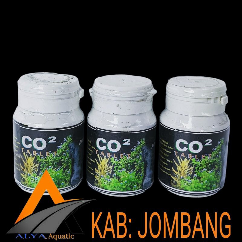 Jual CO 2 TABLET AQUASCAPE penambah kadar co2 aquascape kemasan botol 100 gram | Shopee Indonesia