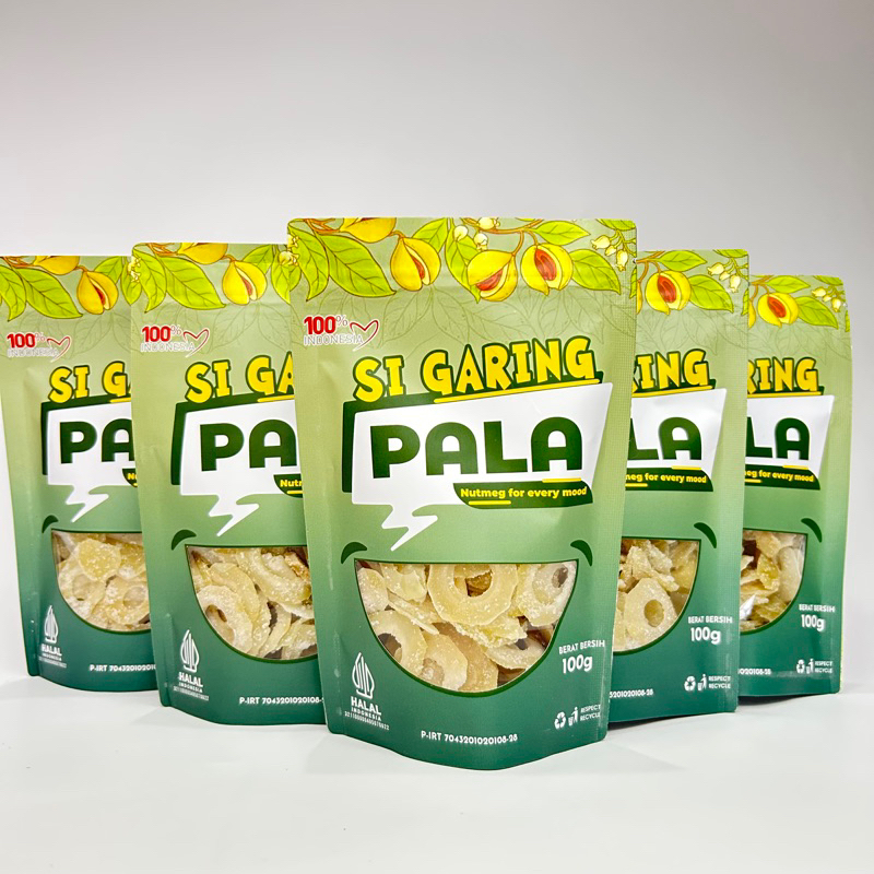 Jual Manisan Pala Kering Cincin 100gr | Manisan buah pala kering | Pala ...